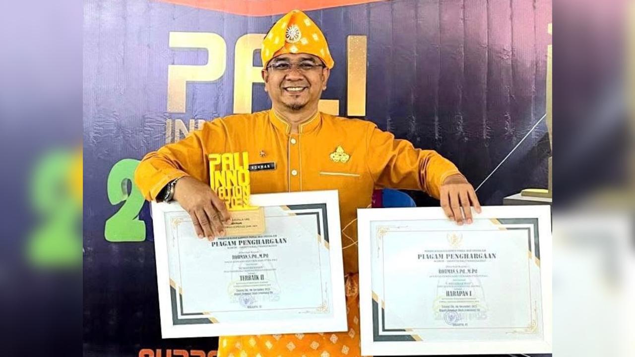 Dinkop UKM PALI Borong Tiga Penghargaan pada PALI Innovation Award 2025